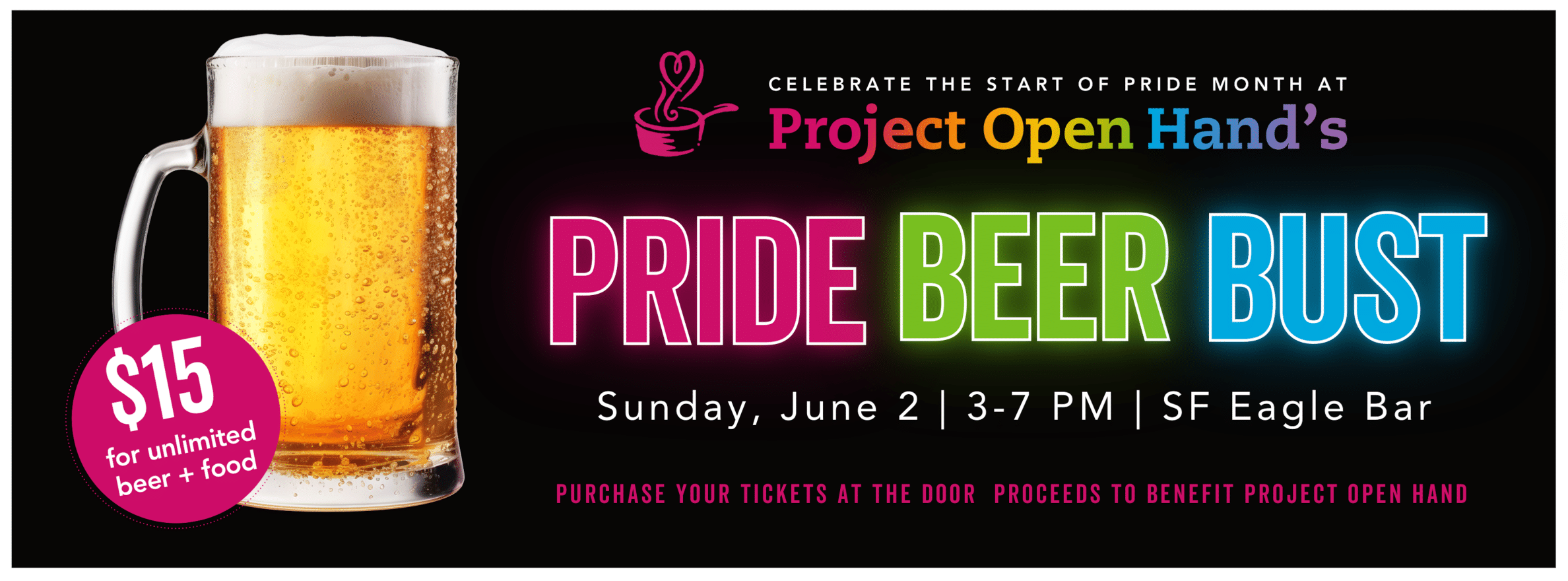Pride Beer Bust | Project Open Hand